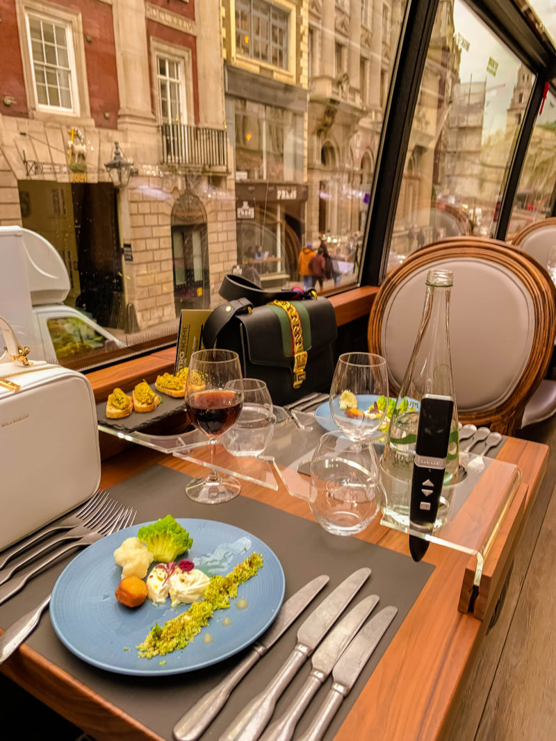 Bustronome: Gourmet Lunch on a London Bus Tour – Luxury Voyager