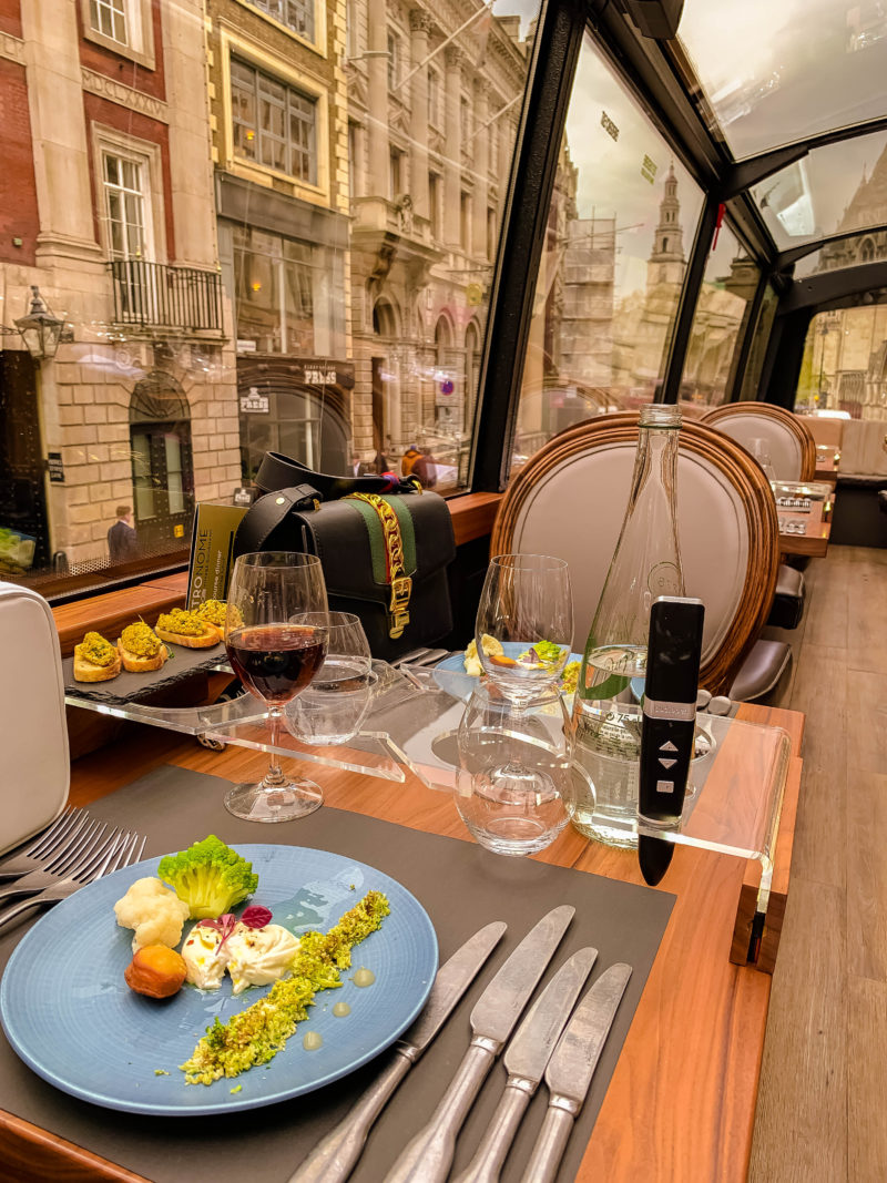 Bustronome: Gourmet Lunch on a London Bus Tour – Luxury Voyager